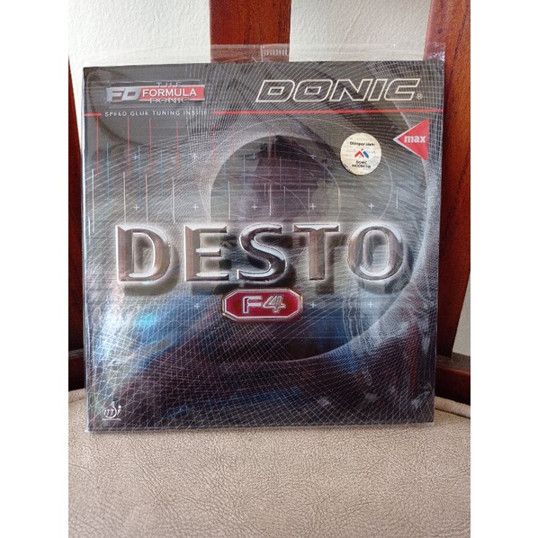 Jual KARET TENIS MEJA DONIC DESTO F4 ORIGINAL | Shopee Indonesia