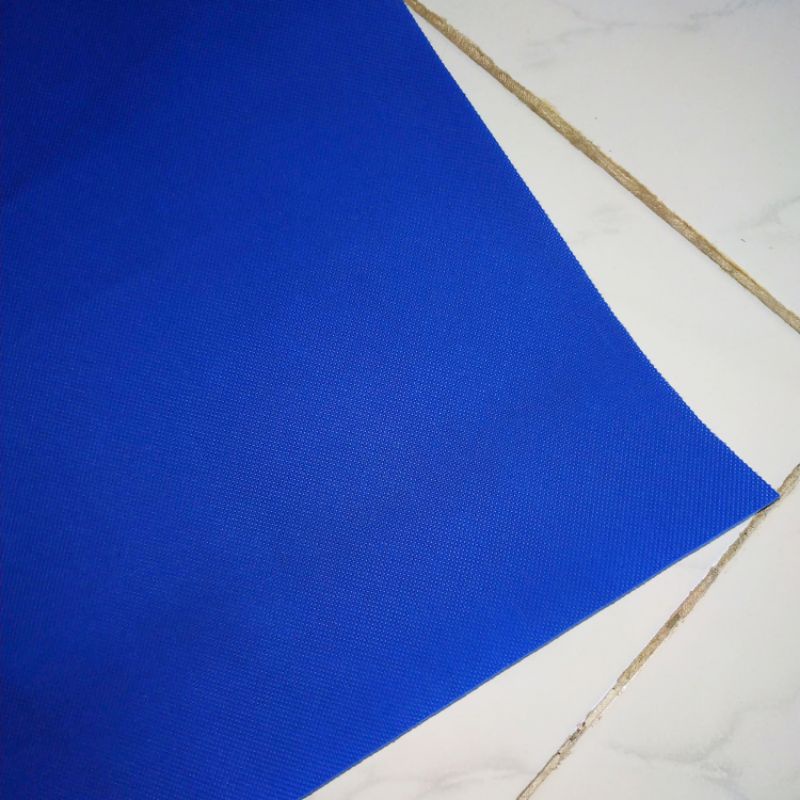 Jual Background backdrop kain kanvas biru blue for pasphoto id card ...
