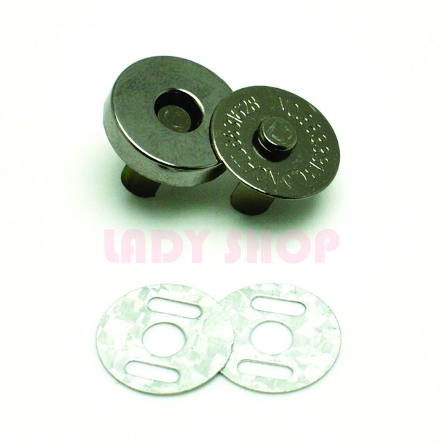 Jual KANCING MAGNET TAS 1,8 Cm( 1 lusin ) | Shopee Indonesia