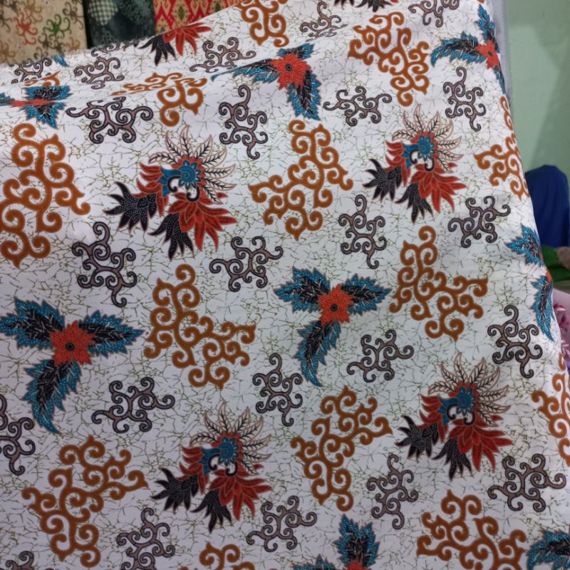 Jual kain batik meteran batik kedaton mas -50cm | Shopee Indonesia