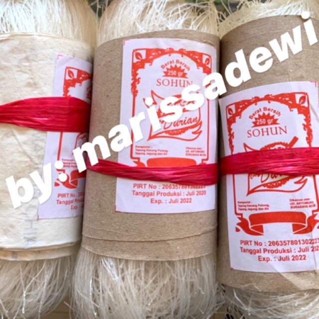 Jual [TERMURAH] Sohun Cap Durian / Belimbing RRT 250g Los Curah Murah ...