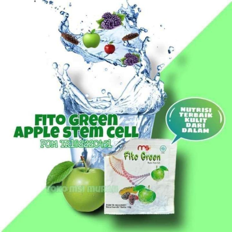 Jual Fito Green Apple Stem Cell (harga utk per 1 box isi 12 sct) | Shopee Indonesia