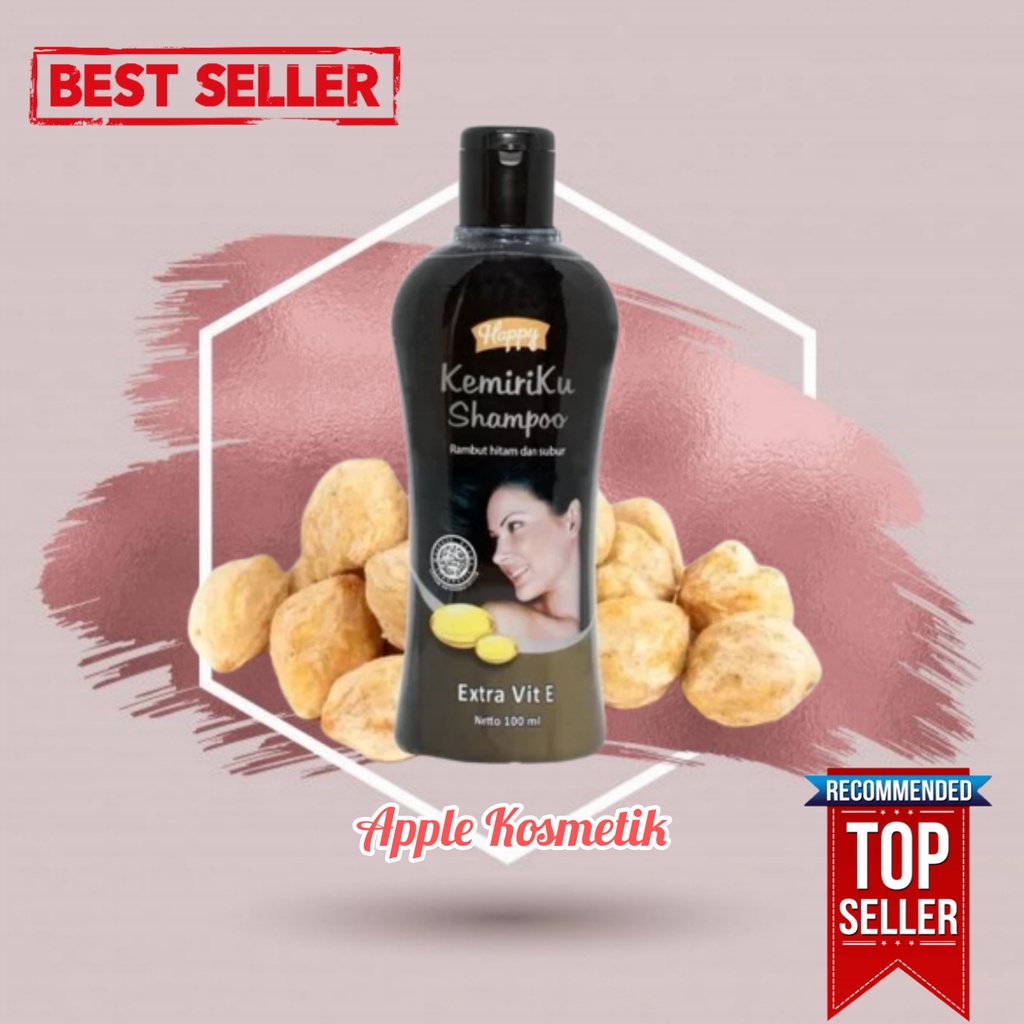 Jual HAPPY KEMIRIKU - Shampoo Rambut Hitam dan Subur 100ml (BPOM ...