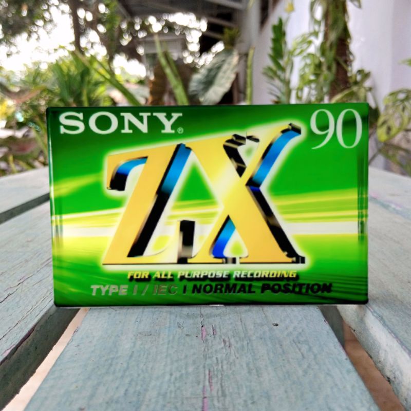 Jual Kaset Pita Kosong Sony ZX90 NOS Segel + Mixtape | Shopee Indonesia