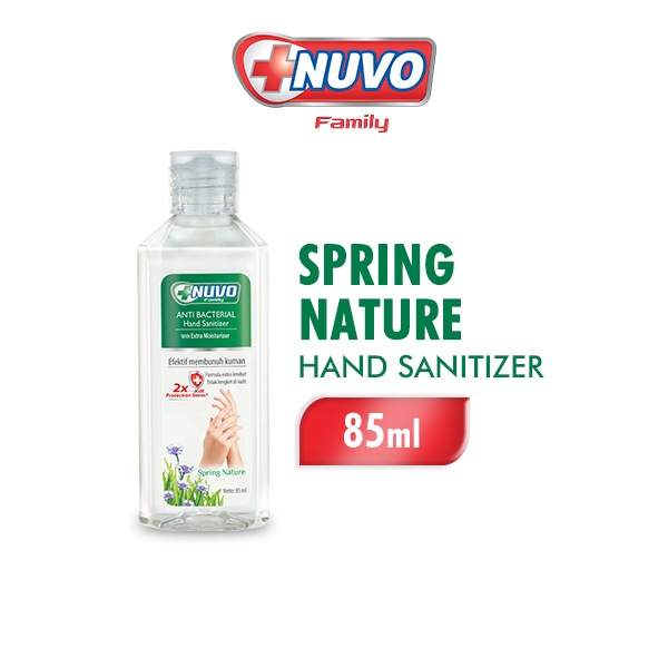 Jual NUVO Hand Sanitizer Hijau Botol 85ML | Shopee Indonesia