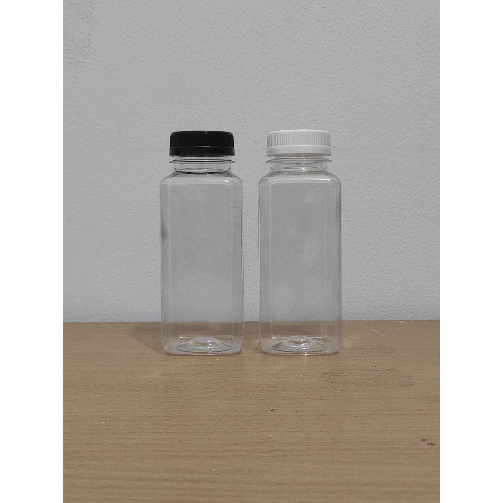 Jual BOTOL KALE 250 ML 23 GR KOTAK/BOTOL JUICE/COFFE /BOTOL PLASTIK PET ...