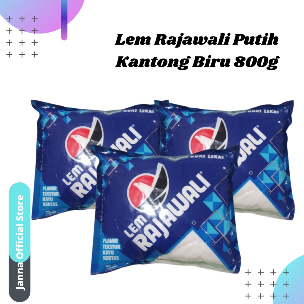 Jual Lem rajawali putih /lem kayu / lem kertas / lem plamir | Shopee ...