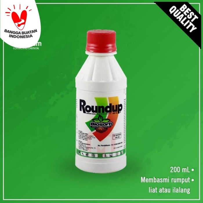 Jual LAINNYA- ROUNDUP 200ML - OBAT PEMBASMI RUMPUT ROUND UP -LAINNYA ...