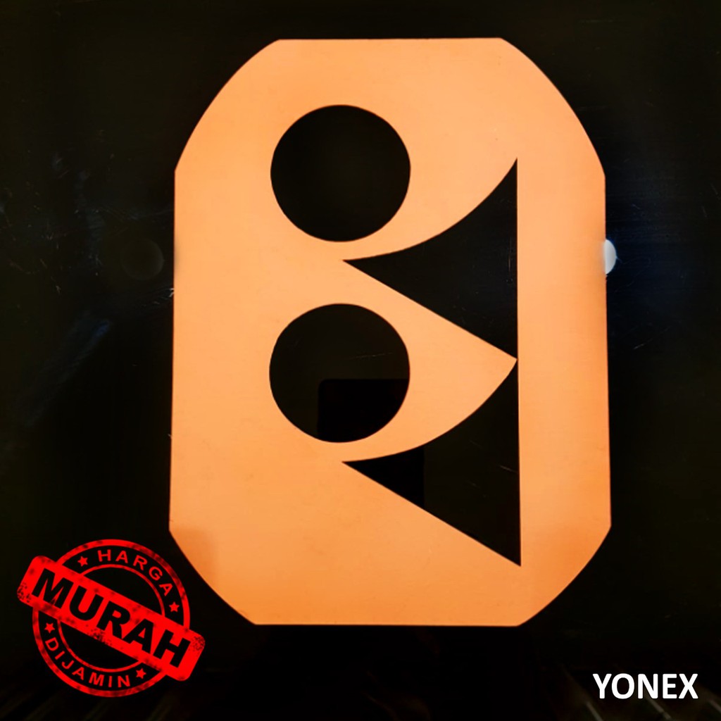 Jual MURAH - CETAKAN LOGO Raket Badminton/ Stencil Card Badminton ...