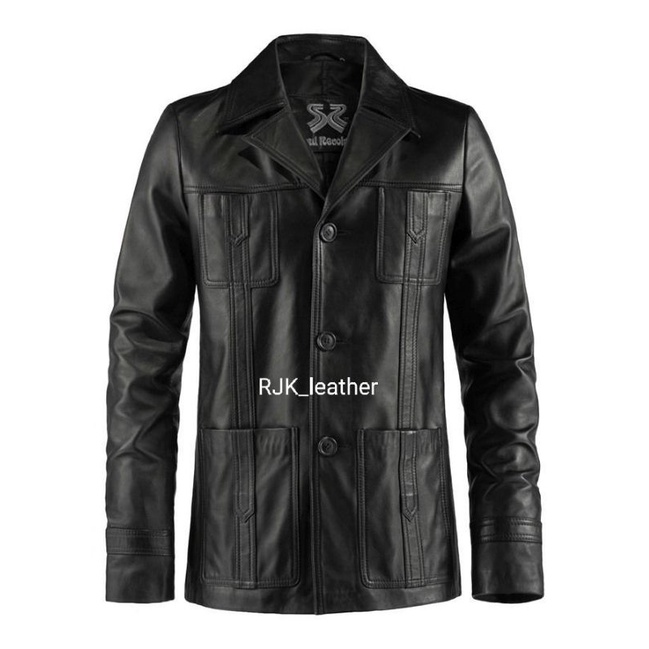 Jual JAKET KULIT PRIA DEWASA ASLI KULIT DOMBA WARNA HITAM KUALITAS ...