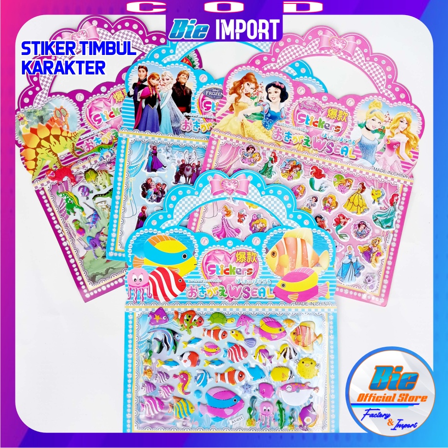 Jual Stiker Mainan Anak Karakter Bongkar Pasang | Shopee Indonesia