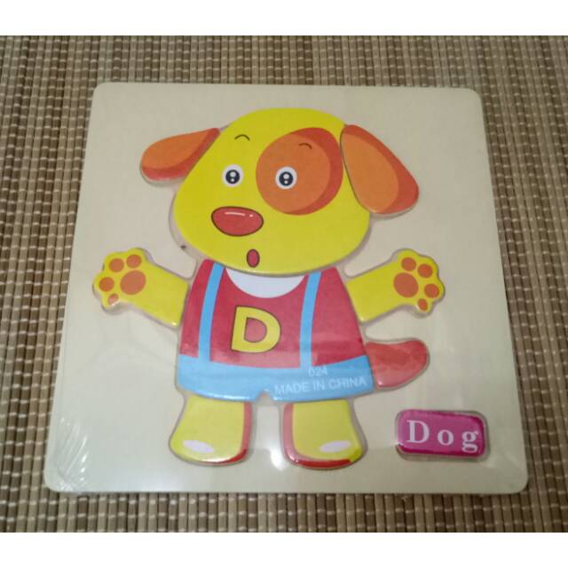 Jual Puzzle Kayu seri Dog (Anjing) | Shopee Indonesia