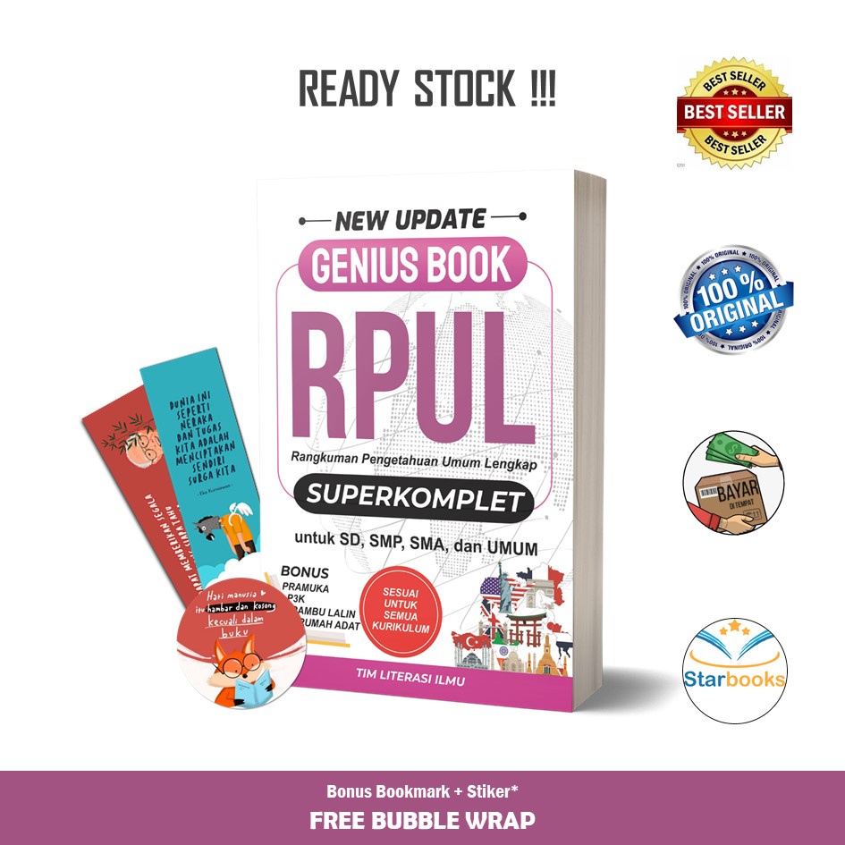 Jual Buku Genius Book RPUL Superkomplet: New Update - Charissa (Sekolah ...