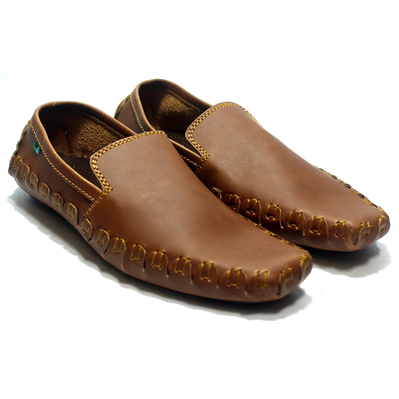 Jual BLACK MASTER Sepatu Slip-On Slop Pria Kulit King Original Sepatu ...