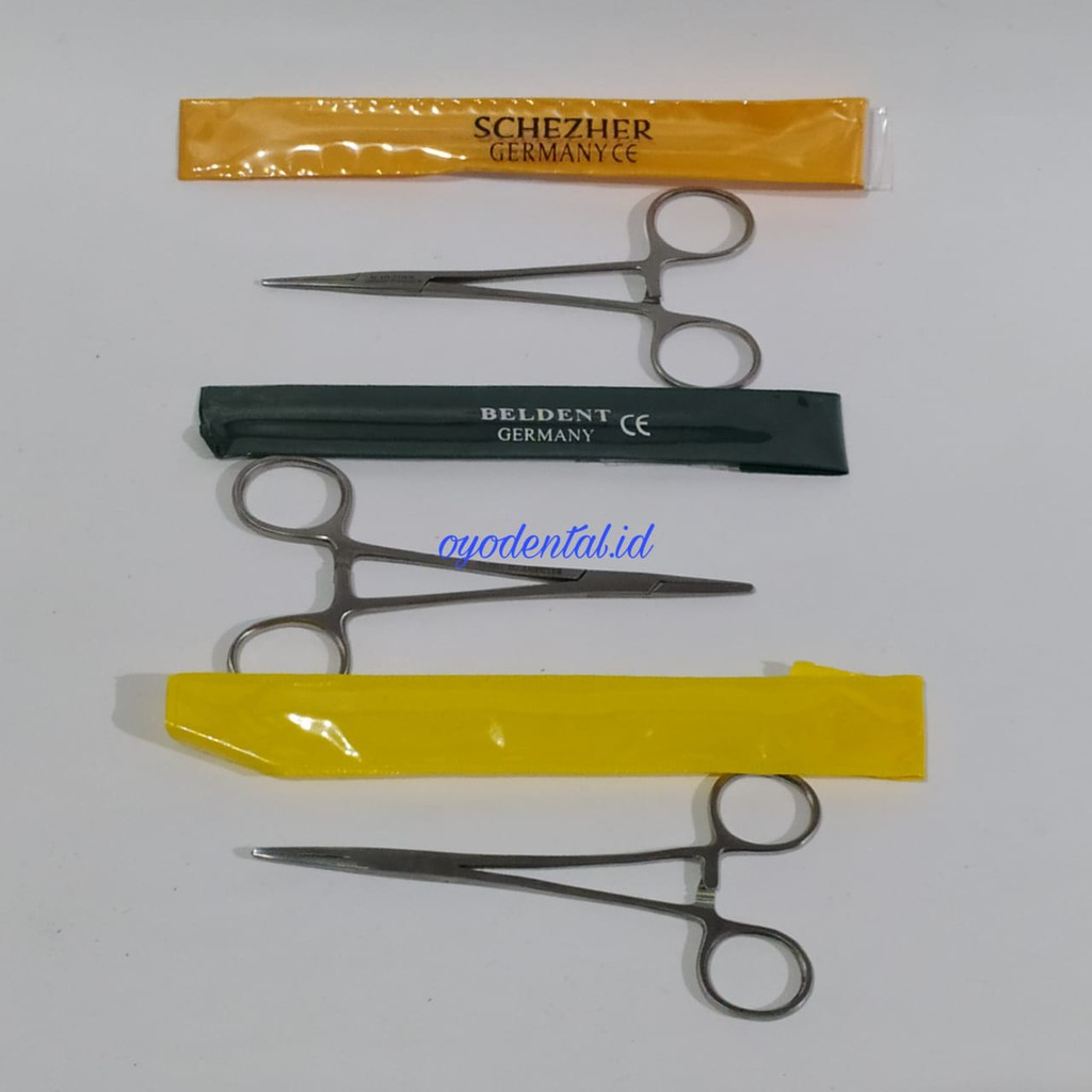 Jual Dental needle holder / mayo hegar / hemostat klem instrument ...