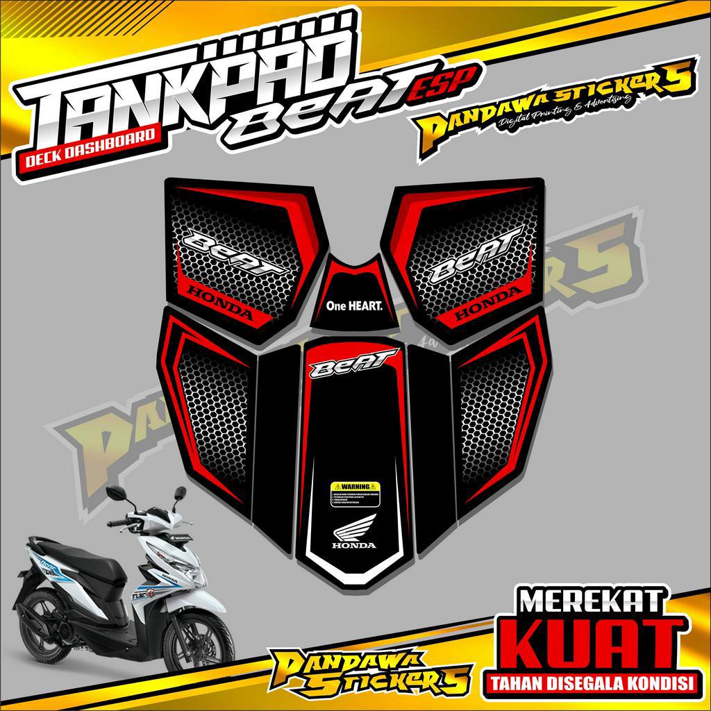 Jual Striping Sticker Variasi Beat Pelindung Dashboard Tankpad Stiker ...