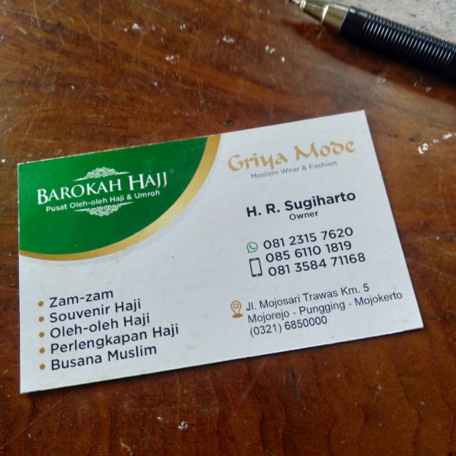 Jual KARTU NAMA BISNIS TOKO ONLINE SHOP | Shopee Indonesia