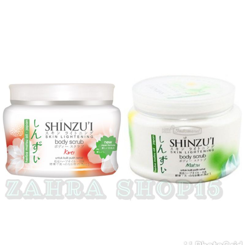 Jual Shinzui Body Scrub Skin Lightening 200 g | Shopee Indonesia