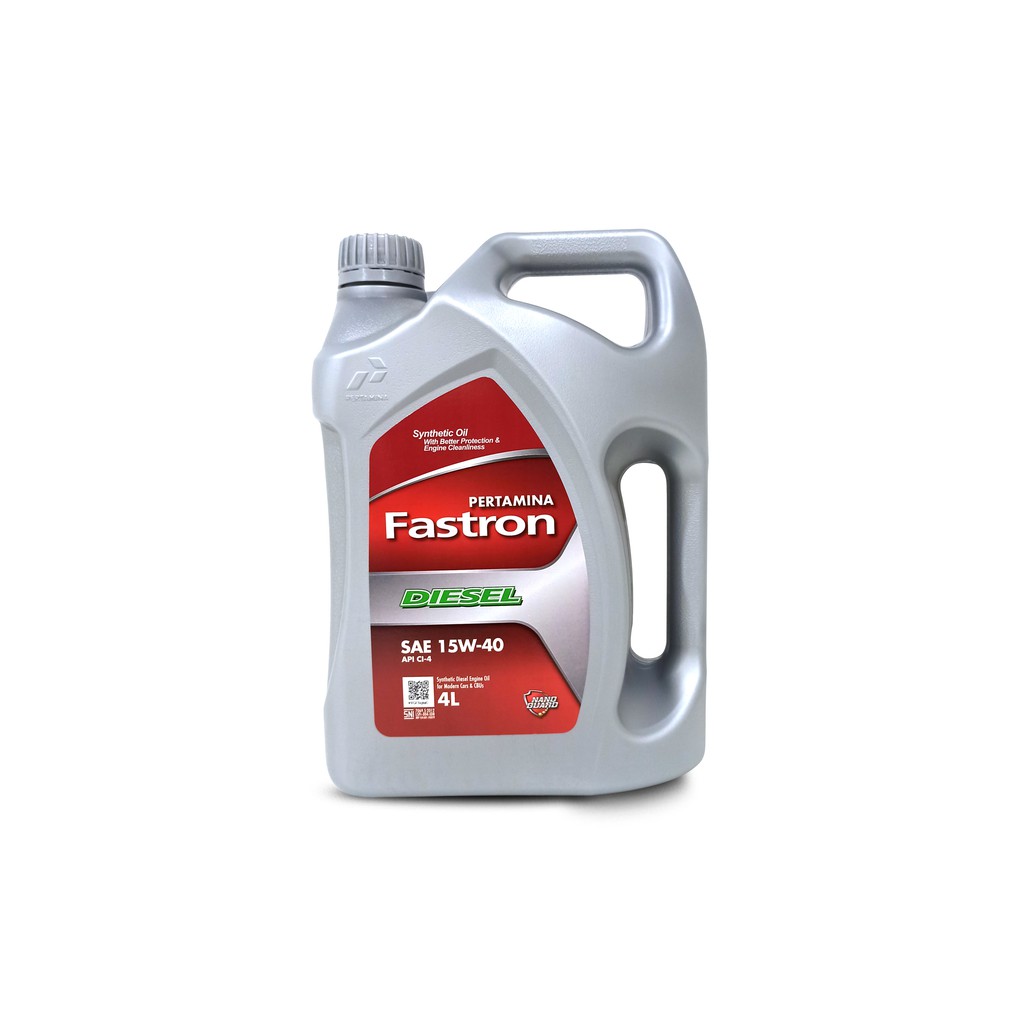 Jual Oli pertamina fastron diesel sae 15w-40 API CI-4/ SL galon 4 liter | Shopee Indonesia