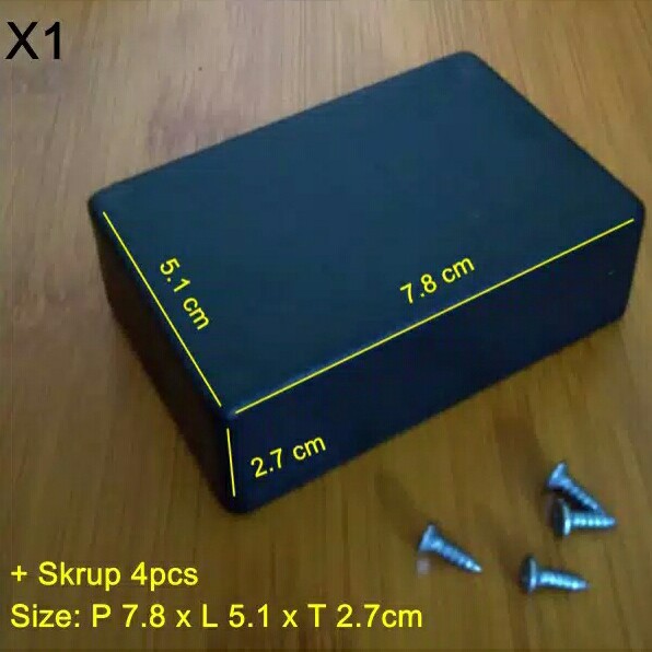 Jual BOX HITAM BOX PLASTIK X1 TANPA LUBANG | Shopee Indonesia