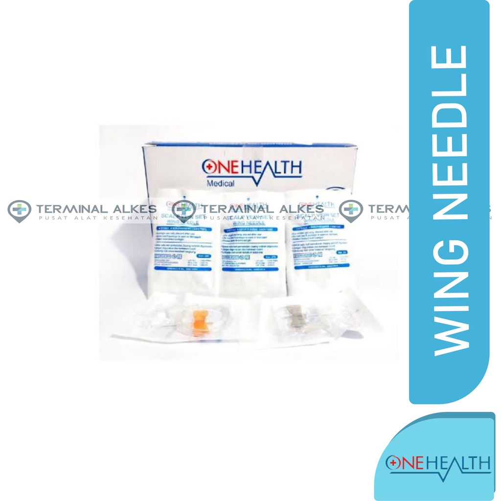 Jual WING NEEDLE ONEHEALTH / JARUM KUPU-KUPU | Shopee Indonesia