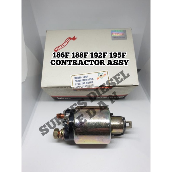 Jual 186F 188F 192F Contractor Assy Anak Dinamo Starter Bendik Bandik ...