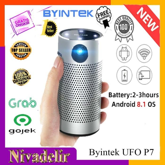 Jual Irled | Byintek Portable Smart Projector Ufo P7 Proyektor Portabel ...