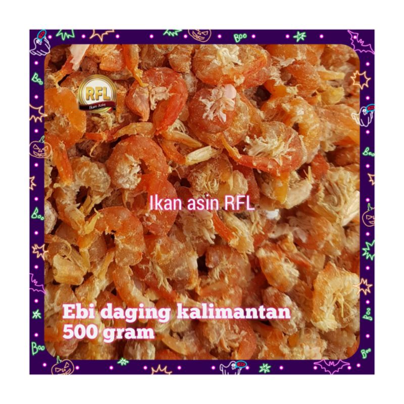 Jual ebi kering super / udang ebi daging 500gram ( KALIMANTAN ...