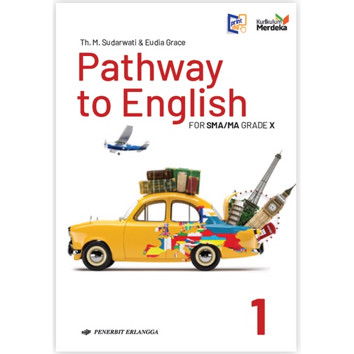 Jual Buku Bahasa Inggris PATHWAY TO ENGLISH KELAS 10 11 12 SMA ERLANGGA Kurikulum Merdeka ...