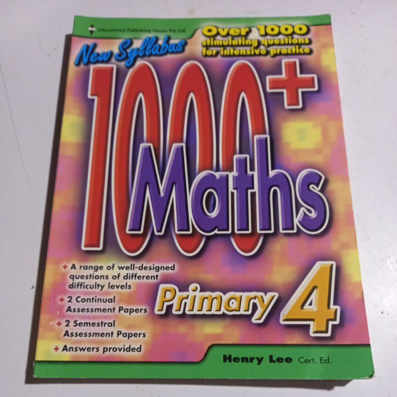 Jual MATHS 1000+ ( New Syllabus ) Primary 4. | Shopee Indonesia