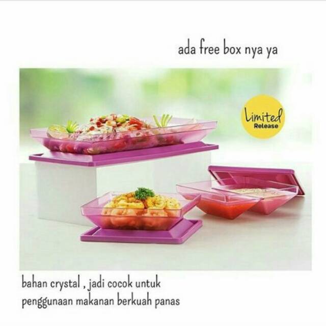 Jual Tupperware get together 3pcs (tanpa box) | Shopee Indonesia
