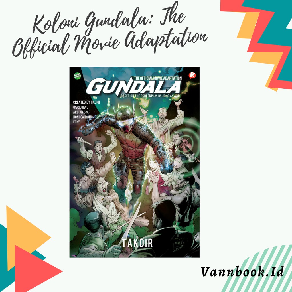 Jual Komik Koloni Gundala : The Official Movie Adaptation | Shopee Indonesia