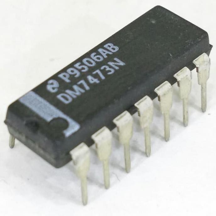 Jual National DM7473N IC TTL JK Flip Flop 7473 asli original tektron22 ...