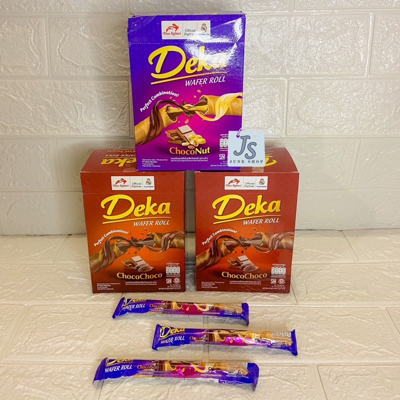 Jual DEKA WAFER ROLL (1 Box / 24 pcs) | Shopee Indonesia