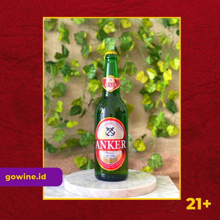 Jual Anker Beer Bir Pilsener Bottle Botol 620ml - Bir Anker | Shopee ...