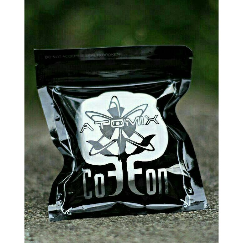 Jual Atomix Cotton BLACK Kapas Organik Premium Vape Vaping | Shopee ...