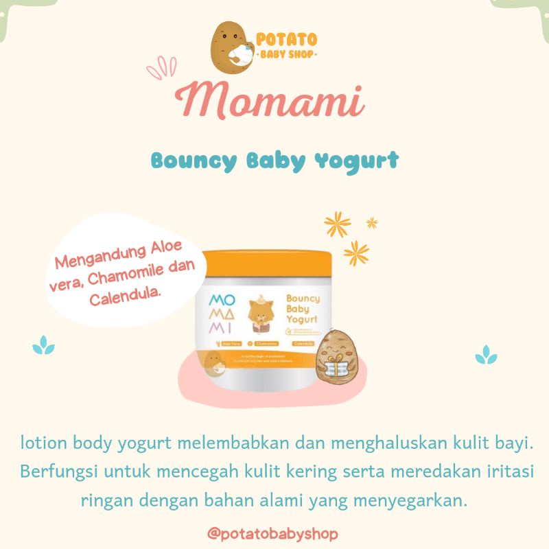 Jual Momami Bouncy Baby Yogurt - Lotion Bayi | Shopee Indonesia