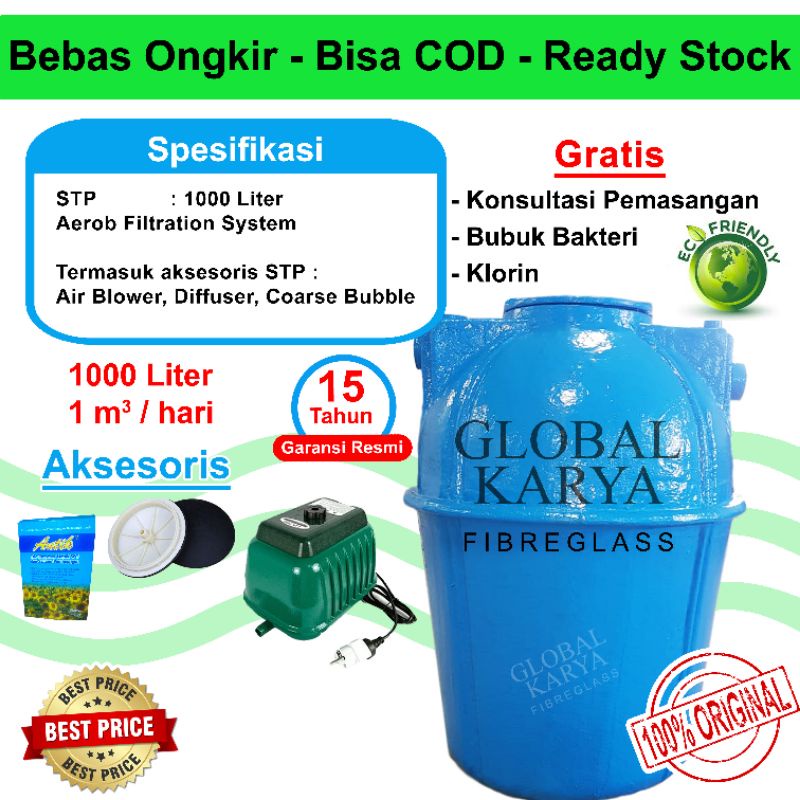 Jual IPAL Mini / STP Mini - Aerob System - Biofilter - Biotechnology ...