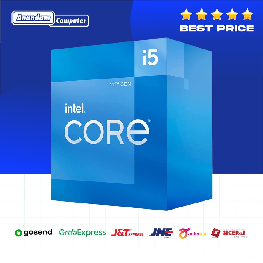 Jual Intel Core i5 12400 Box 2.5GHz LGA1700 Processor Alder Lake ...