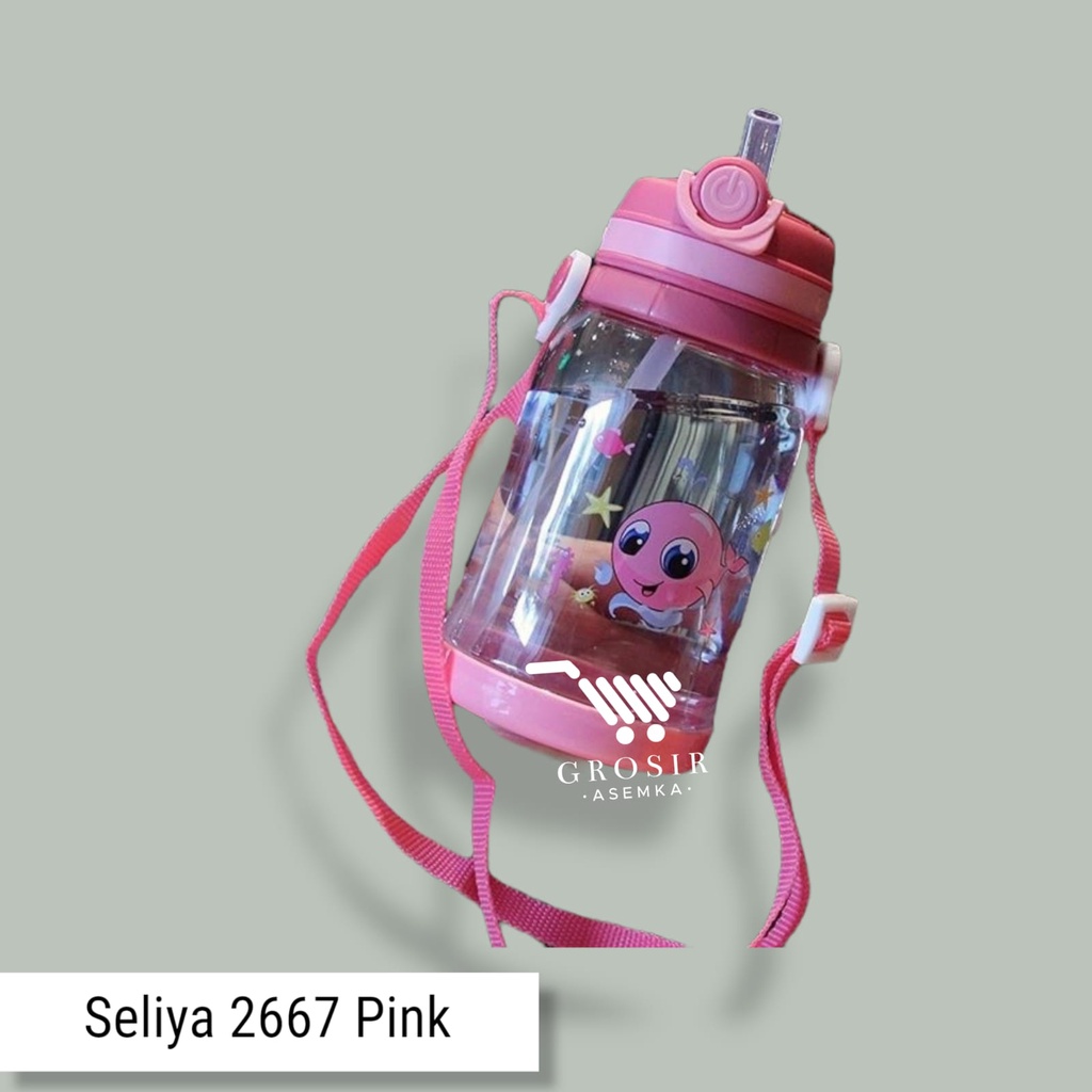 Jual BOTOL MINUM ANAK KARAKTER BINATANG LAUT 550ml Dengan Tali Panjang BPA FREE - 2667 | Shopee ...