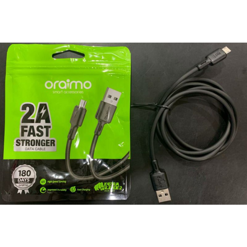 Jual Kabel Data Oraimo Micro USB Android Data Cable Fast Charging ...