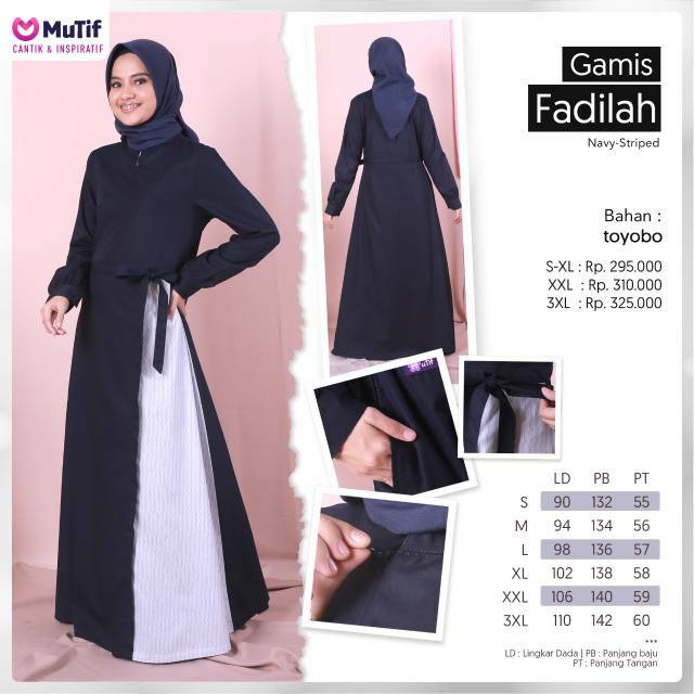 Jual Moccataro - Gamis Fadilah by Mutif | Shopee Indonesia