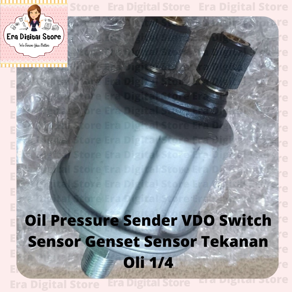 Jual Oil Pressure Sender VDO Switch Sensor Tekanan Oli 1/4 Sensor ...