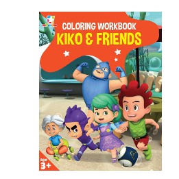 Jual Coloring Workbook: Kiko And Friends Mnc Animation | Shopee Indonesia