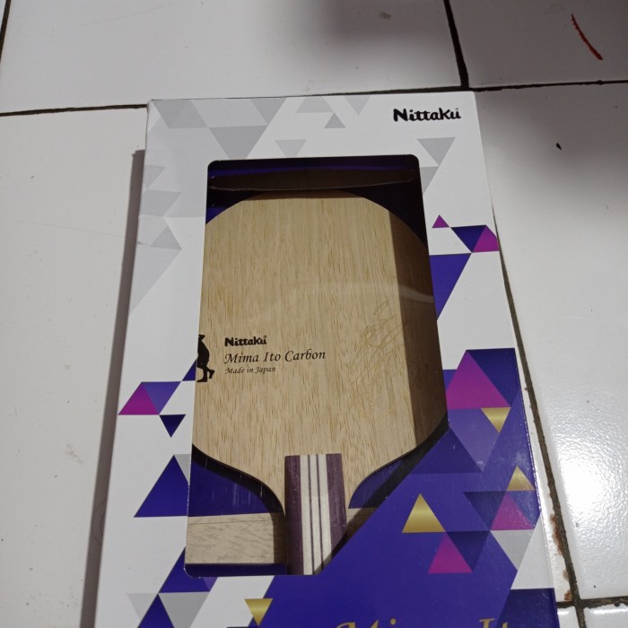 Jual KAYU TENIS MEJA NITTAKU MIMA ITO CARBON ORIGINAL | Shopee Indonesia