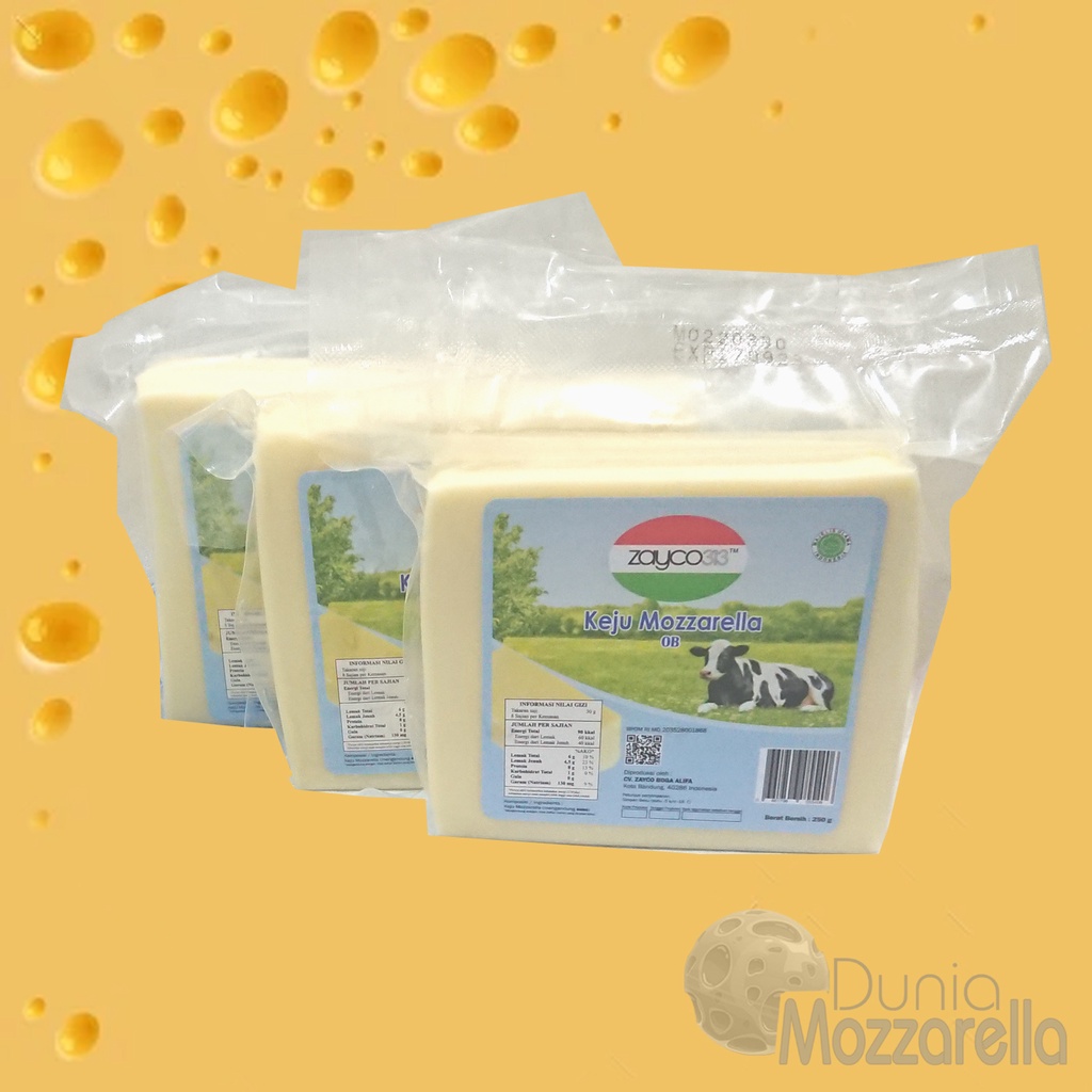 Jual Zayco OB Oldenburger Mozzarella Cheese 250 gr | Shopee Indonesia