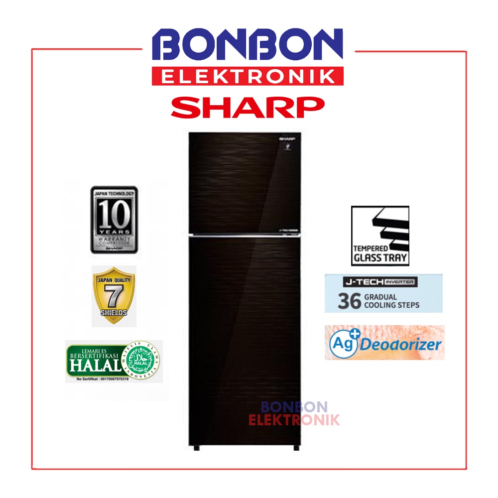 Jual Sharp Kulkas 2 Pintu SJ-426GI-MK / SJ 426 GIMK J-Tech Inverter | Shopee Indonesia