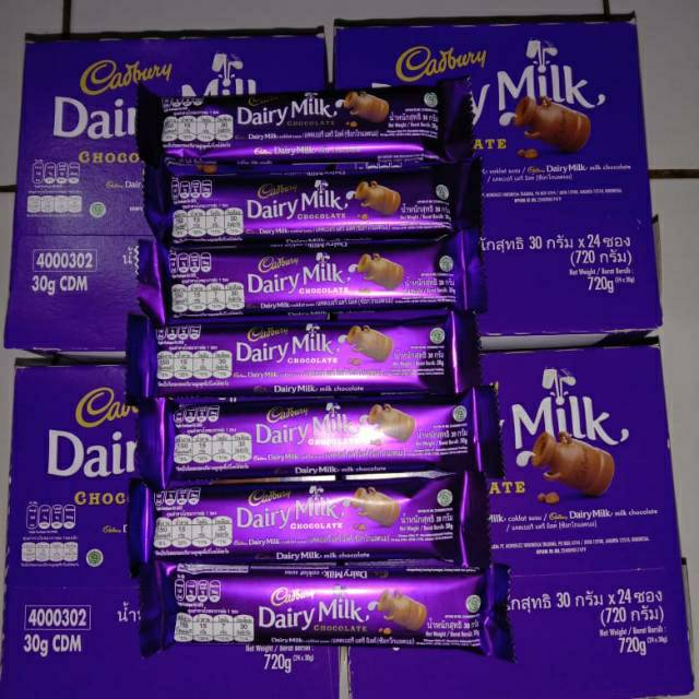 Jual Coklat cadbury 30gr all variant /box | Shopee Indonesia