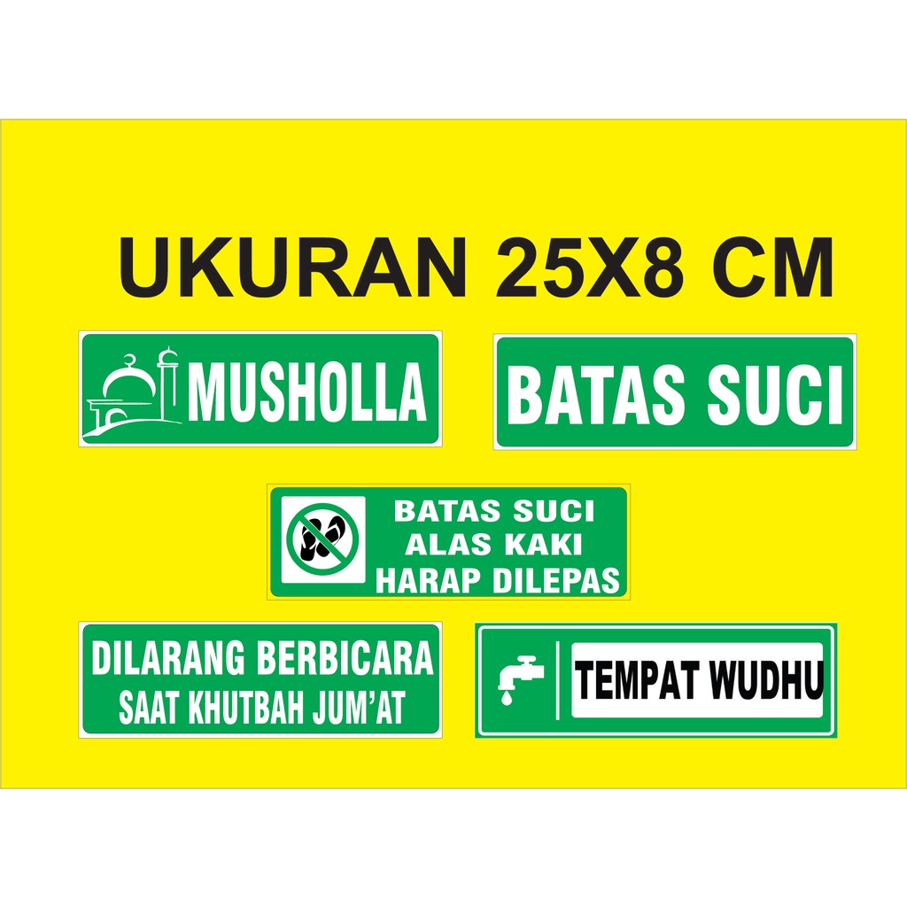 Jual STIKER RAMBU MOSHOLLA | Shopee Indonesia