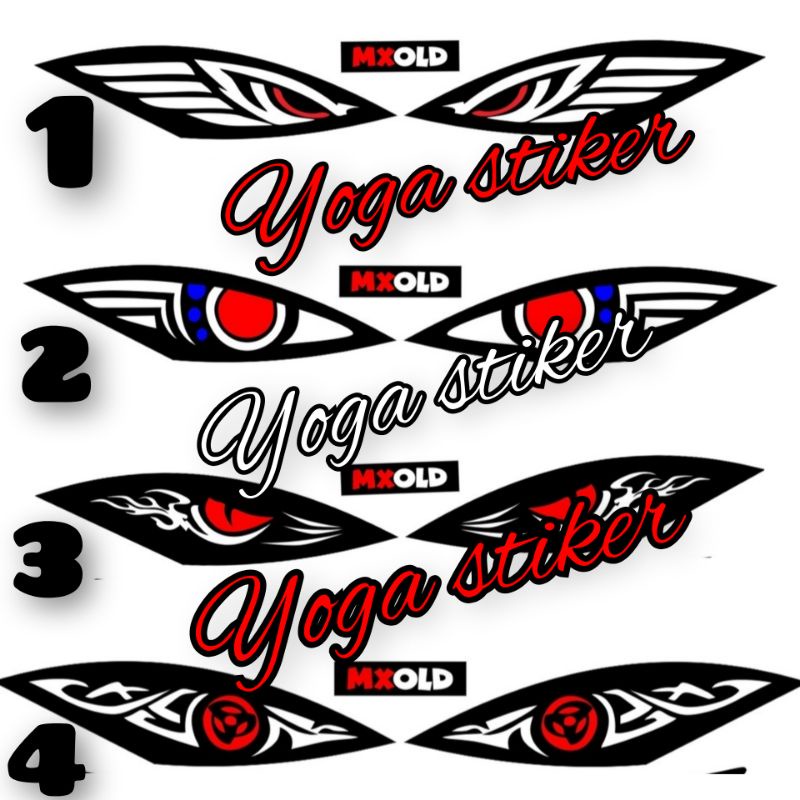 Jual Stiker Lampu Sein Jupiter Mx Old Shopee Indonesia
